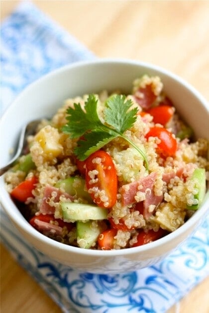 Cold Quinoa Salad - Lauren's Latest