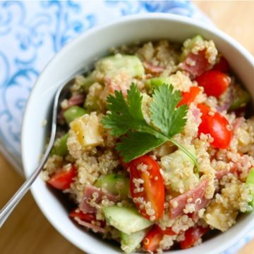Cold Quinoa Salad - Lauren's Latest