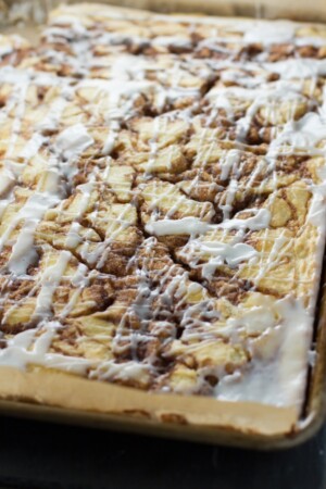 Cinnamon Roll Cake Recipe - Lauren's Latest