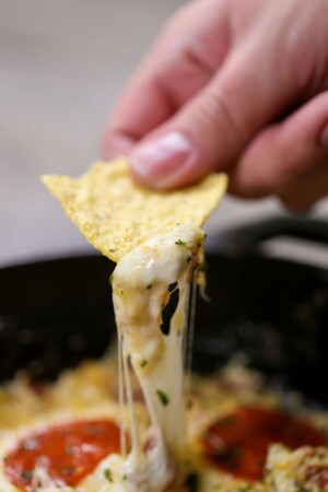 Pepperoni Ranch Chip Dip (Video) - Lauren's Latest