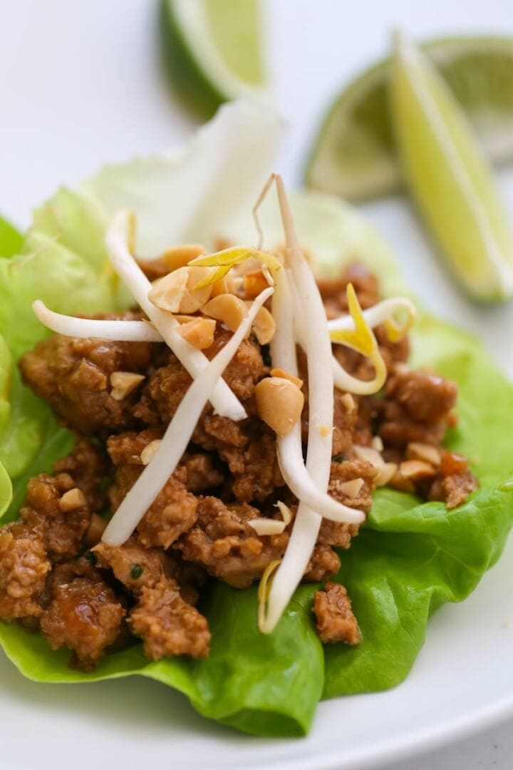 Asian Lettuce Wraps - Lauren's Latest