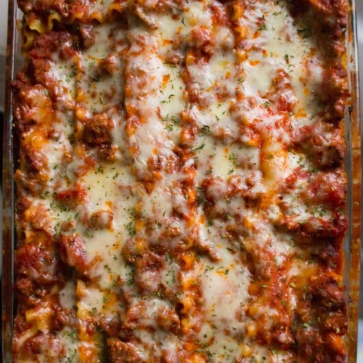World's Best Lasagna Recipe - Lauren's Latest