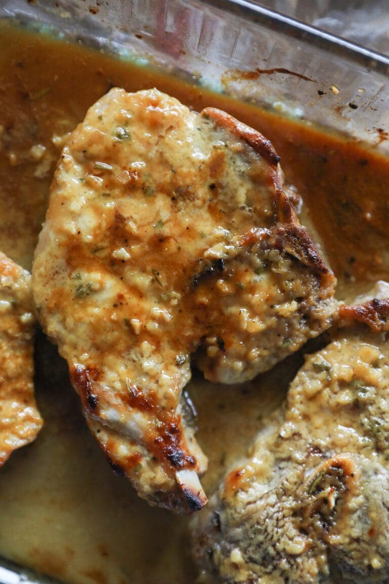 Oven Baked Bone-In Pork Chops - Lauren's Latest