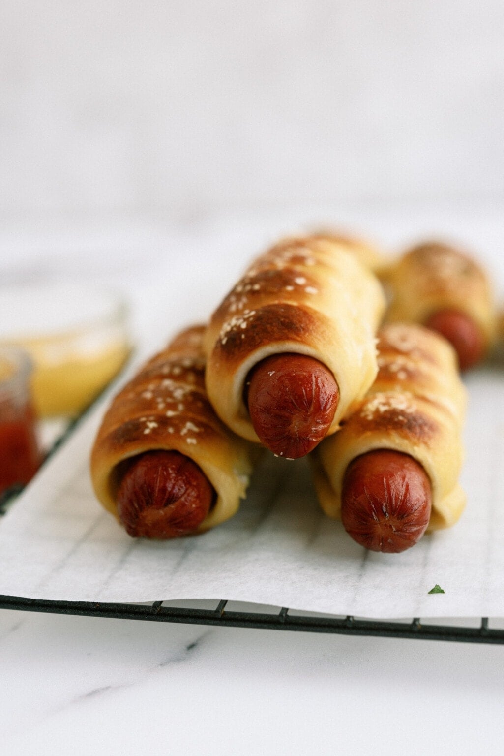 Pretzel Dog Recipe - Lauren's Latest