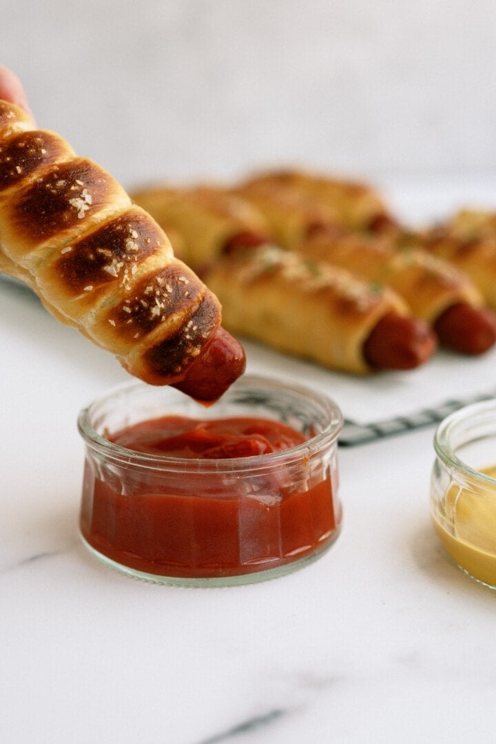 Pretzel Dog Recipe - Lauren's Latest