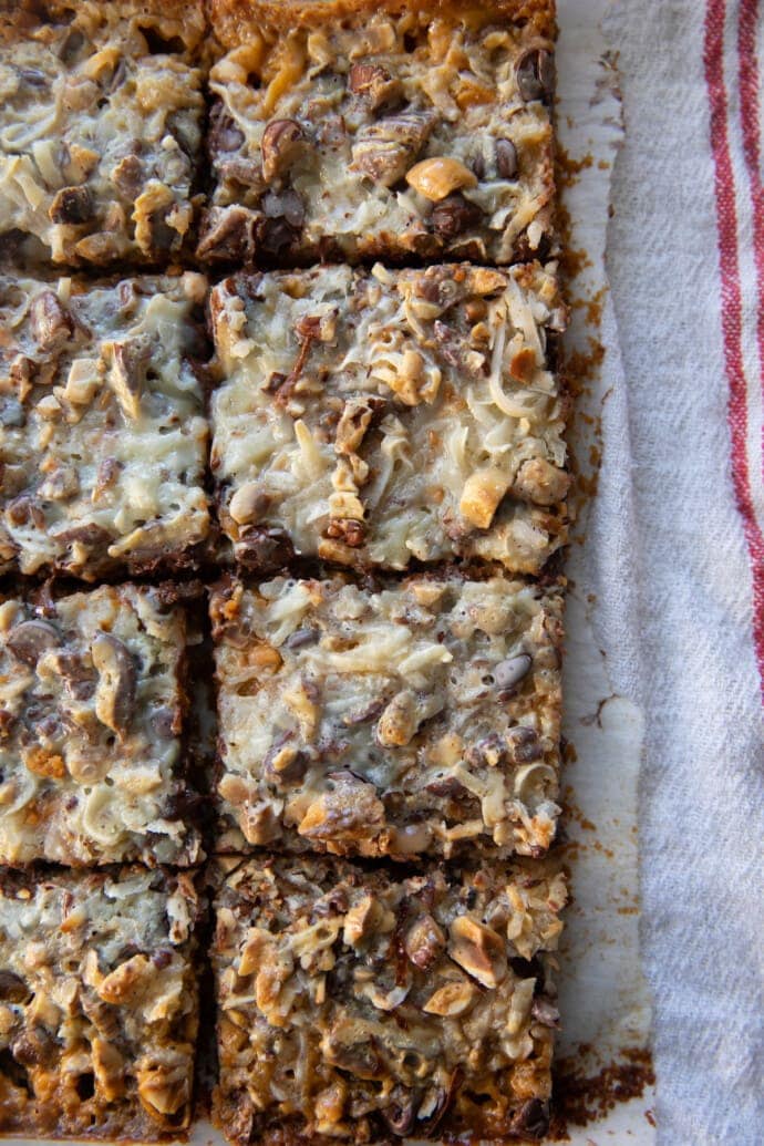 Magic Bars Recipe (Hello Dolly Bars) - Lauren's Latest