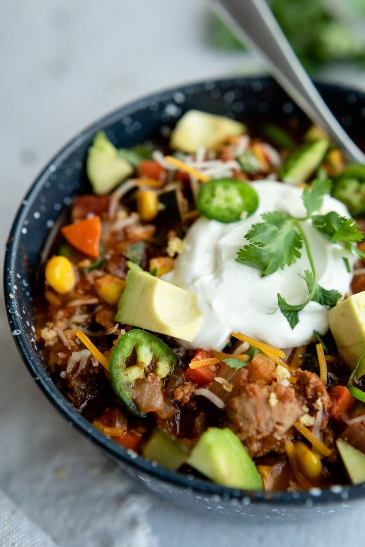 No Bean Chili Recipe {low carb!} - Lauren's Latest