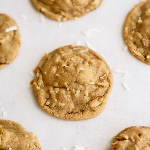 Easy Coconut Cookies - Lauren's Latest