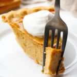 Homemade Pumpkin Pie {6 ingredients!} - Lauren's Latest