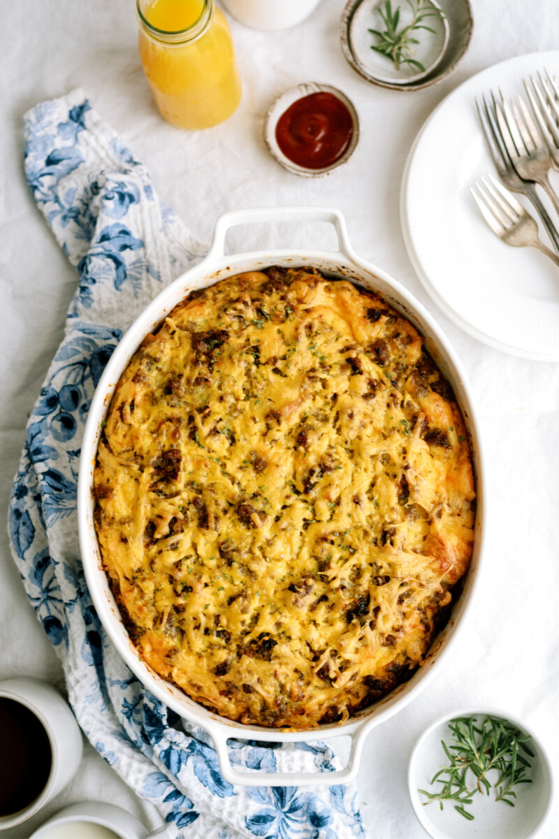 Overnight Breakfast Casserole - Lauren's Latest
