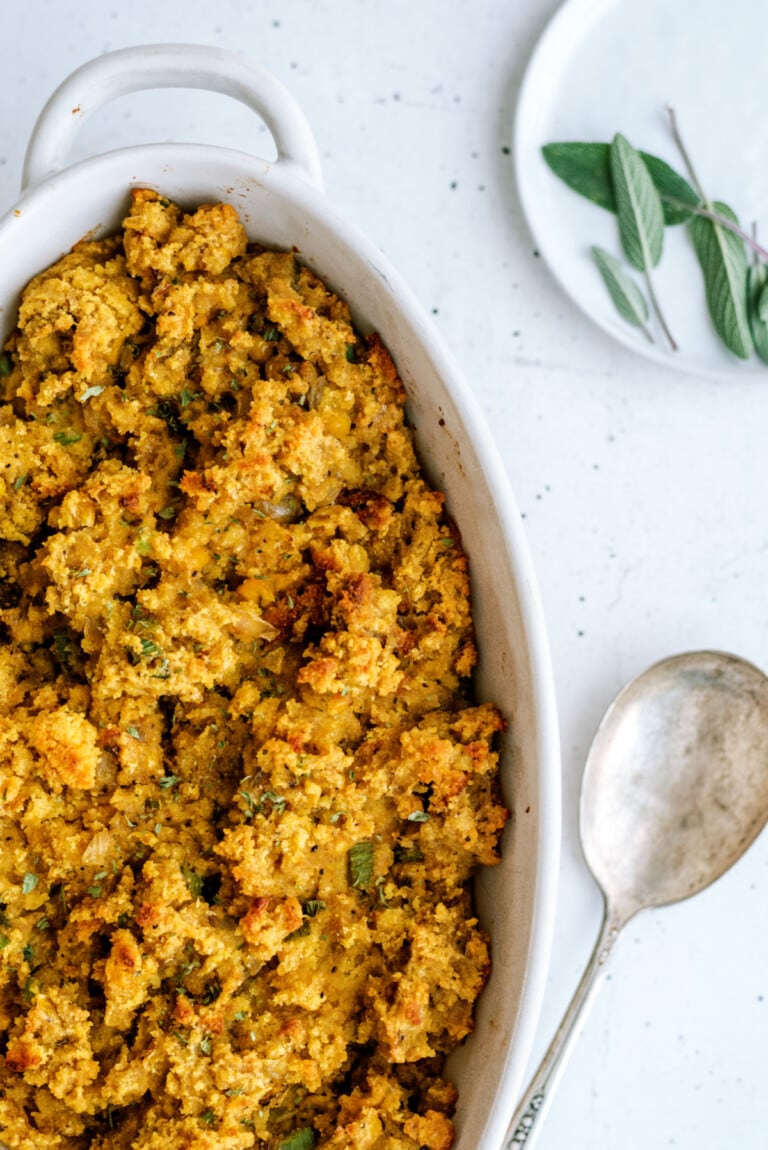 Easy Cornbread Stuffing Recipe for Thanksgiving - Lauren's Latest