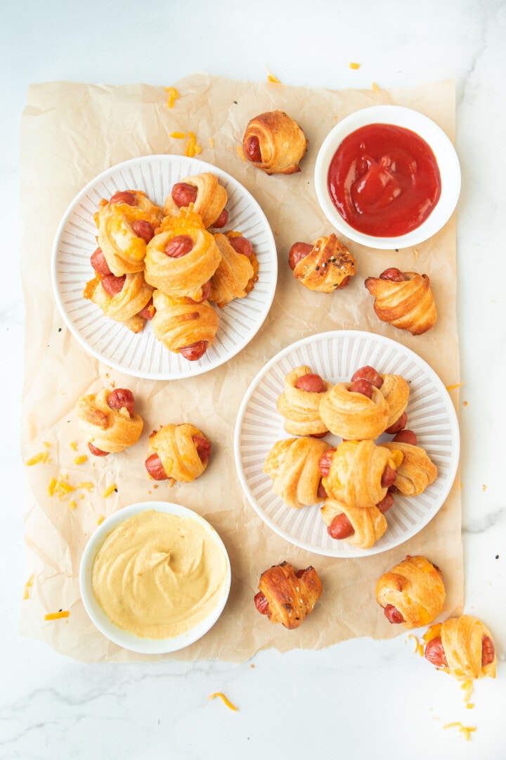 Pigs in a Blanket with Cheese - Lauren's Latest