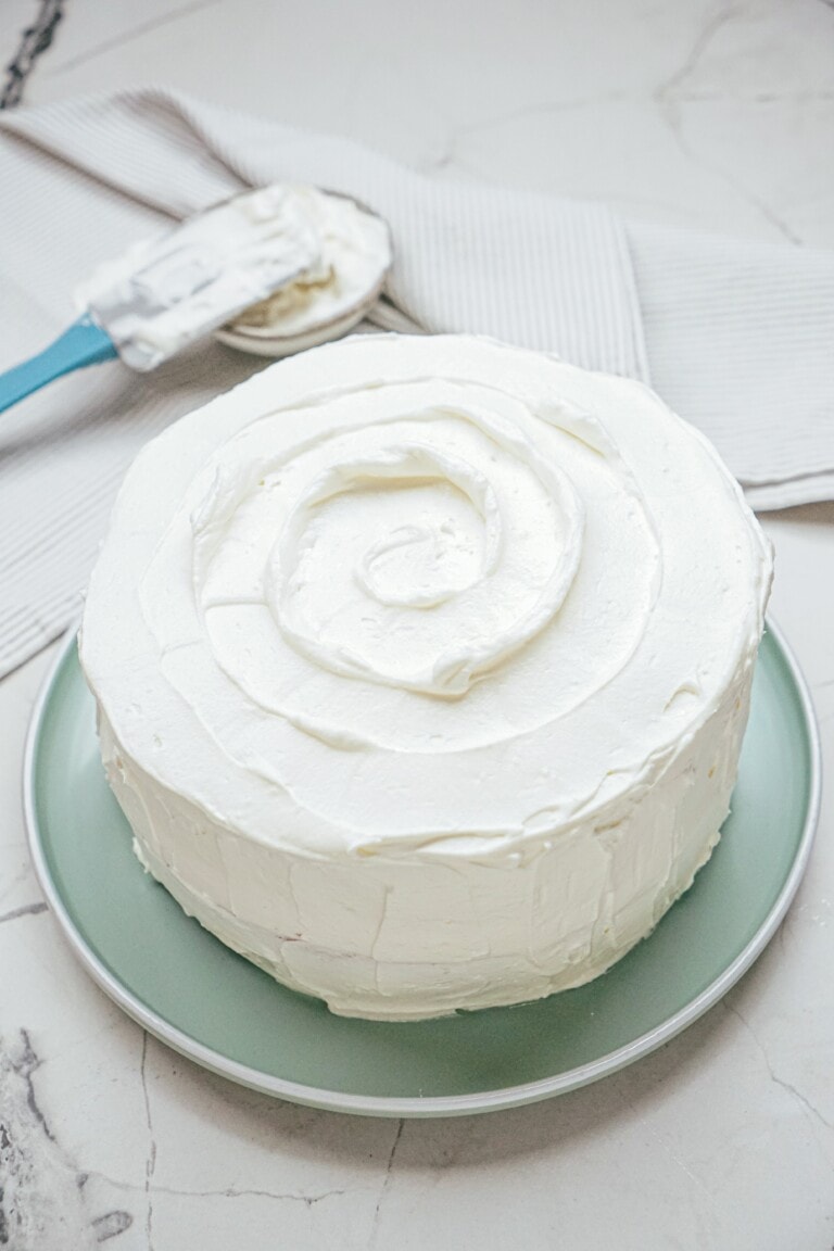 Vanilla Cake From Scratch - Lauren's Latest (tender & moist)