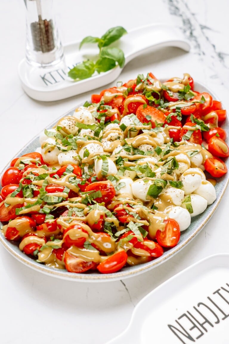 Caprese Salad Recipe with Balsamic Dressing - Lauren's Latest