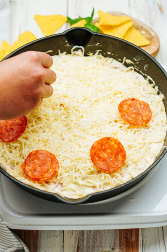 Pepperoni Ranch Chip Dip - Lauren's Latest