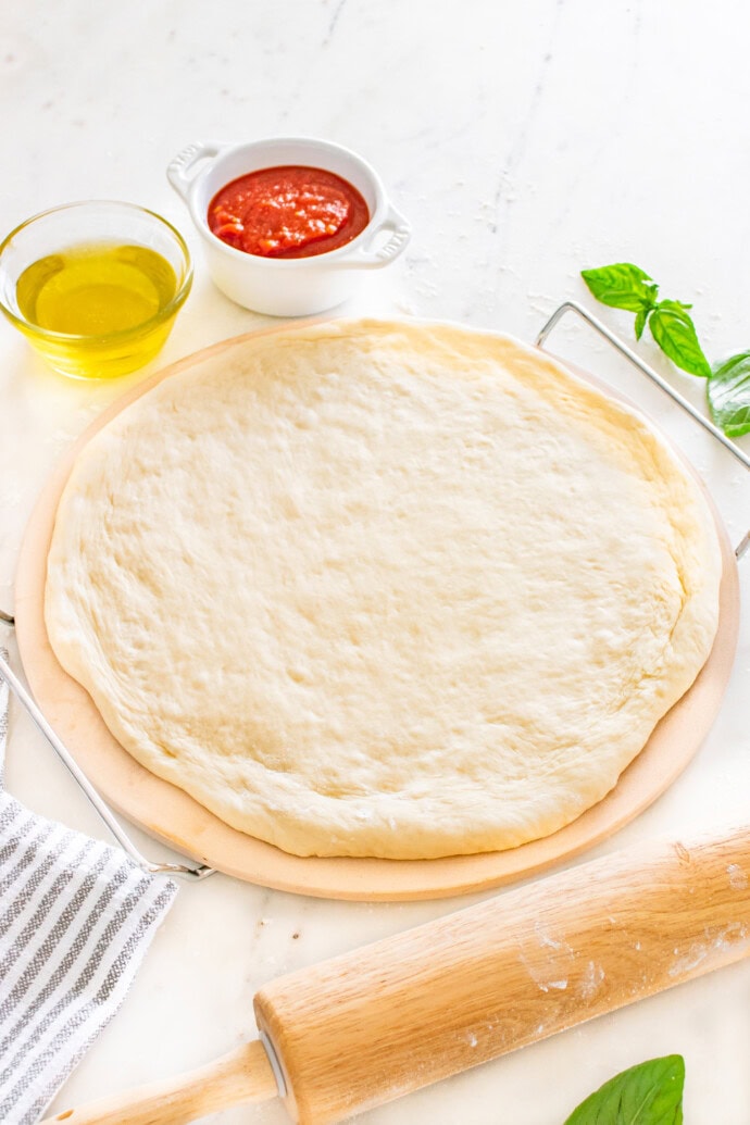 Small Batch Pizza Dough Recipe - Lauren's Latest