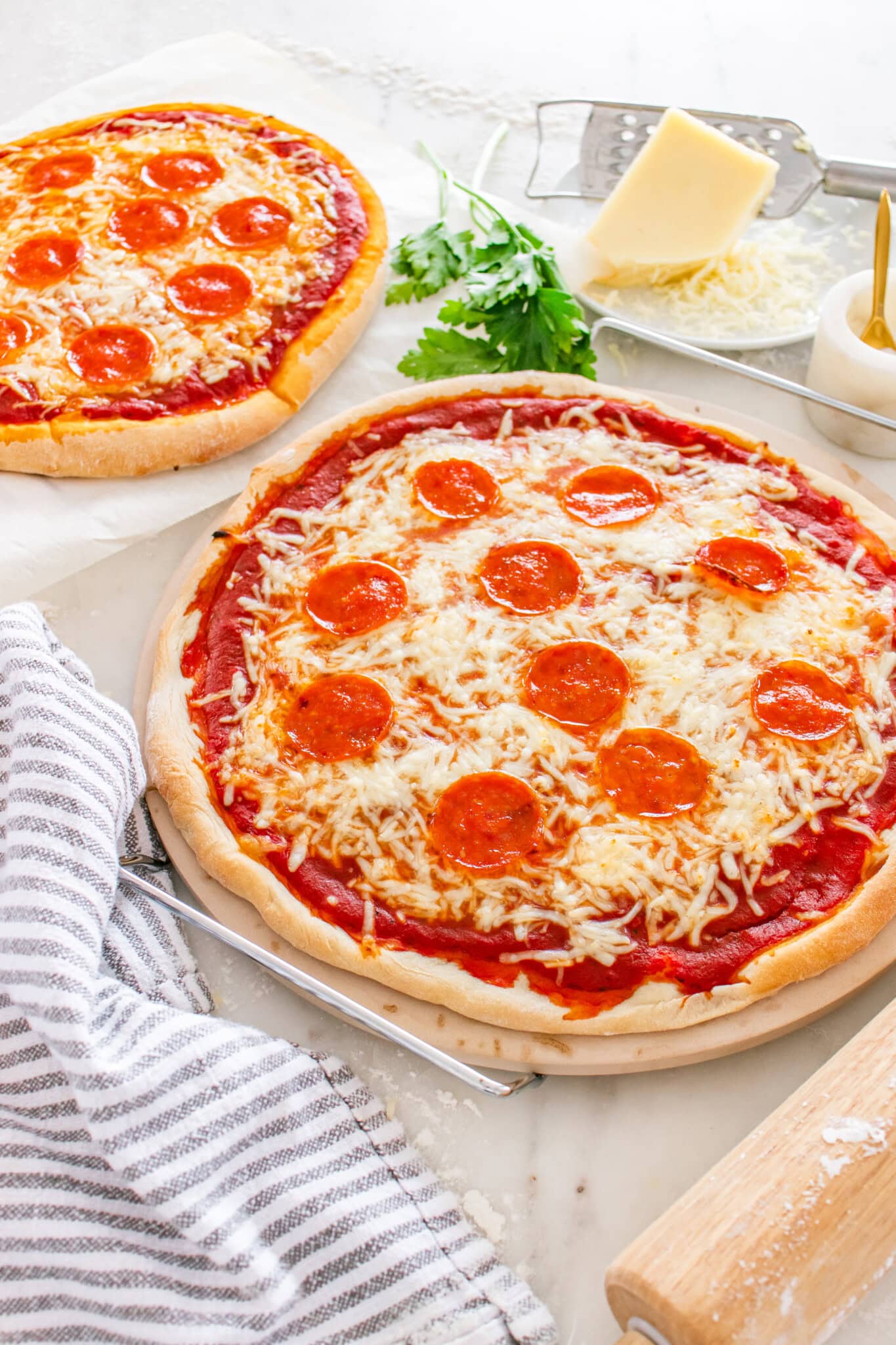 Pepperoni Pizza Recipe - Lauren's Latest