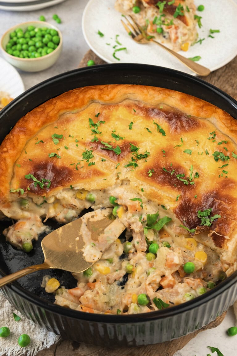 Double Crust Turkey Pot Pie - Lauren's Latest